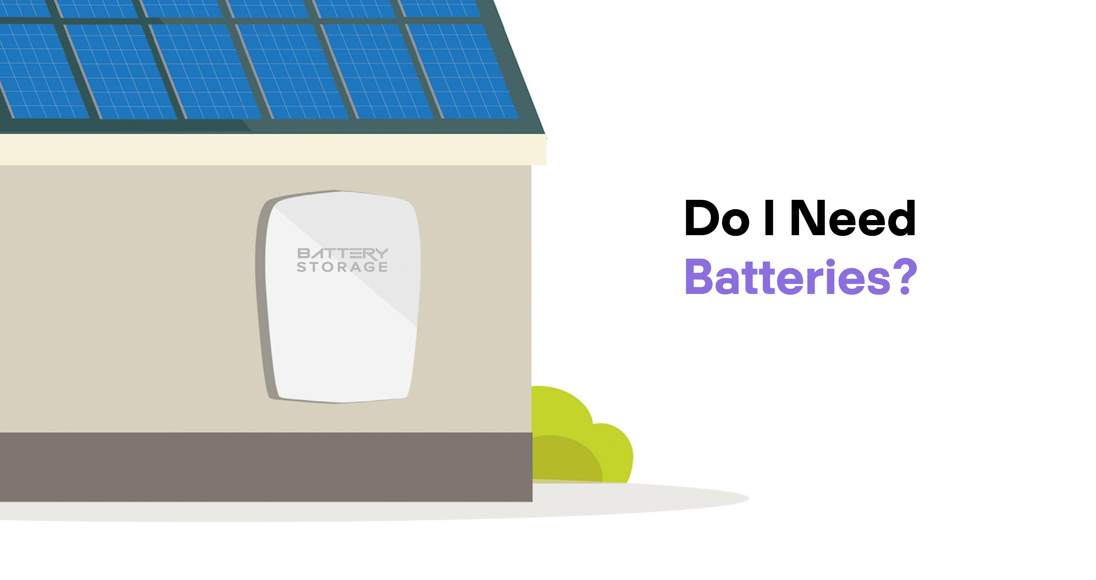 Do I Need Solar Batteries Solar Do I Need Solar Batteries Solar