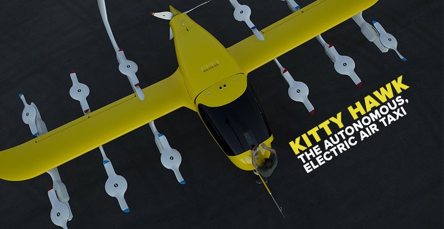 Kitty Hawk's Cora: An Autonomous, Completely Electric Air Taxi Takes ...